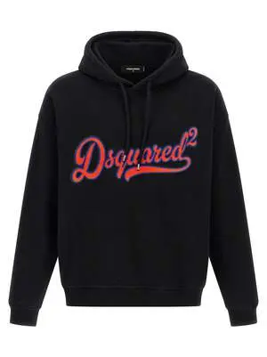 Dsquared2 Sponge Patch' Hoodie - Black
