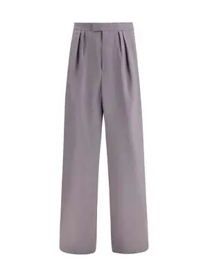 Dries Van Noten Preaches Bis In A Wool And Mohair Pants