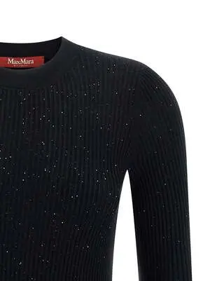 Max Mara Marabu Sweater - Black