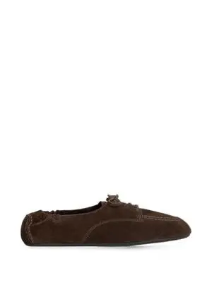 Celine Suede Leather Lace-up Shoes - Multicolor