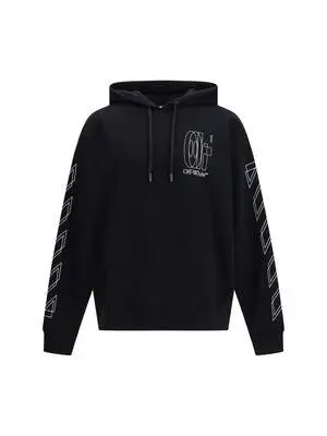 Off-White Big Double Arrow Hoodie - Black