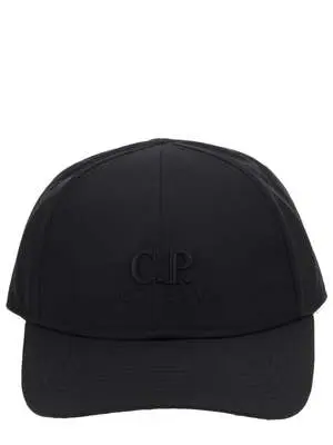 C.P. COMPANY Chrome-r Baseball Cap - Black