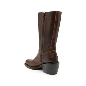 Dries Van Noten Calf Leather Boots - Brown