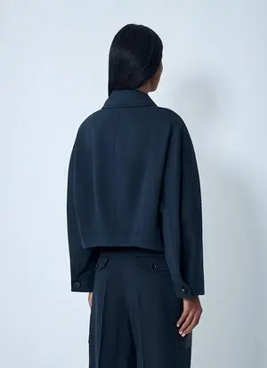 Bottega Veneta Compact Wool And Cotton Twill Jacket