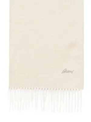 Brioni Cashmere And Silk Scarf