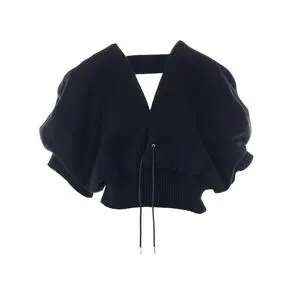 Sacai Knit Pullover - Black