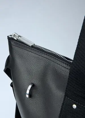Rick Owens Structured Leather Tote Bag