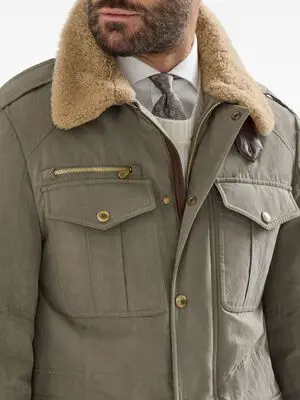 Brunello Cucinelli Technical Cotton Field Jacket