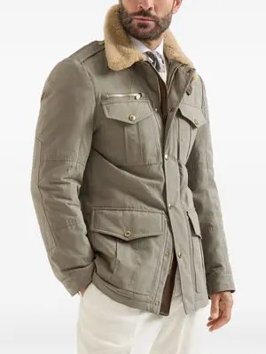Brunello Cucinelli Technical Cotton Field Jacket