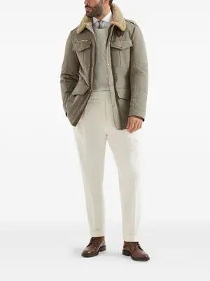 Brunello Cucinelli Technical Cotton Field Jacket