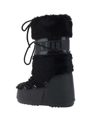Moon Boot Icon Faux Fur Boots