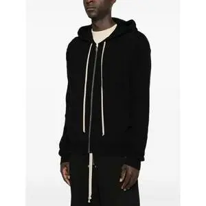 Rick Owens Cashmere And Wool Blend Hooded Sweater