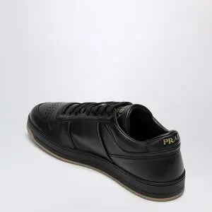 Prada Downtown Sneakers In Nappa Leather - Black