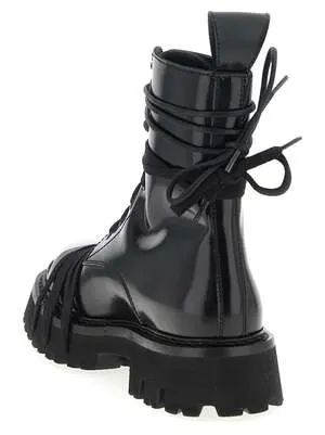 Moschino Combat' Combat Boots