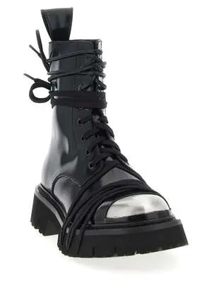 Moschino Combat Boots
