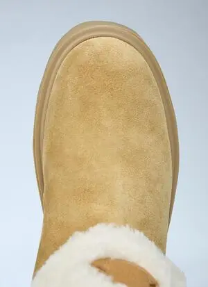 Moncler Aurea Suede Ankle Boots