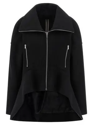 Rick Owens Draculimo' Coat - Black