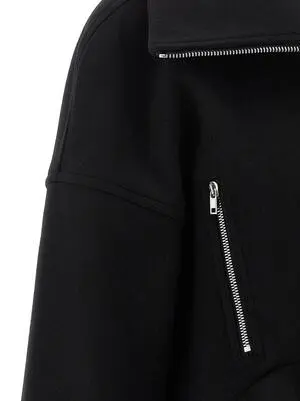 Rick Owens Draculimo Virgin Wool Coat