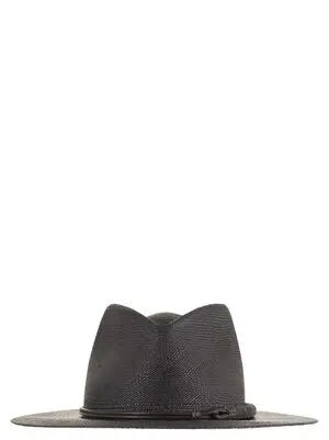 Brunello Cucinelli Straw Fedora - Brown