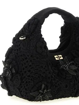 GANNI Mini Hobo Crochet' Handbag