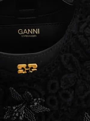 GANNI Mini Hobo Crochet' Handbag