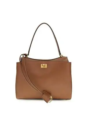 Balenciaga Leather Rodeo Shoulder Bag - Brown