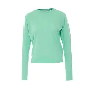 Auralee Sweater In Super Fine Cashmere - Green