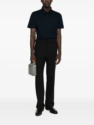 Brioni Piquet Cotton Polo Shirt