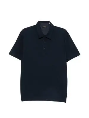 Brioni Piquet Cotton Polo Shirt - Multicolor