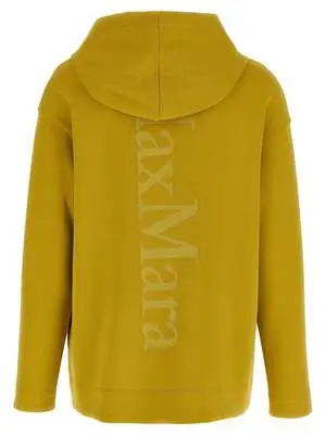 Max Mara Logo Hoodie - Yellow