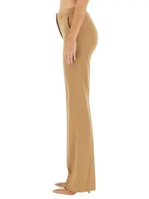 Max Mara Straight Leg Pants - Cream