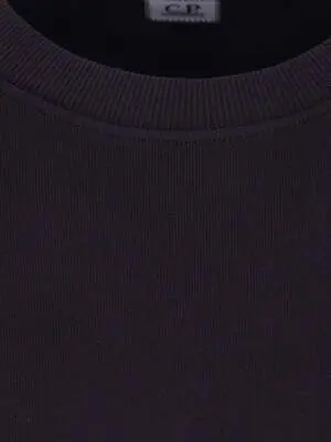 C.P. COMPANY Logo Cotton Crewneck Sweatshirt