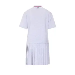 Thom Browne 4bar Mini Polo Dress - Gray
