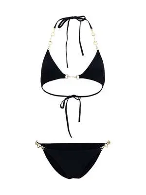 Gucci Stretch Jersey Bikini With Horsebit - Black