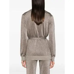 Missoni V-neck Long Sleeve Cardigan - Cream