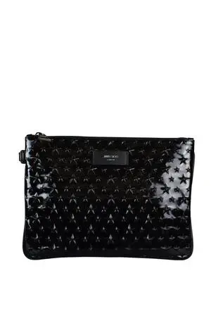 JIMMY CHOO Derek Clutch Bag - Black