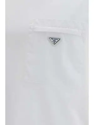 Prada Pocket T-shirt With Logo