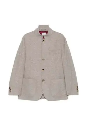 Brunello Cucinelli Cashmere Jacket - Multicolor