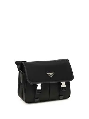 Prada Re-nylon And Saffiano Shoulder Bag