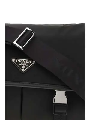 Prada Re-nylon And Saffiano Shoulder Bag