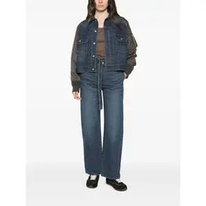 Sacai Straight Trousers - Blue