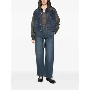 Sacai Straight Trousers - Blue