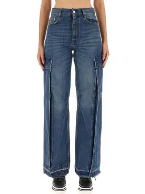 Stella McCartney Cargo Pants - Blue