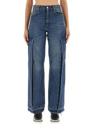 Stella McCartney Cargo Pants - Blue