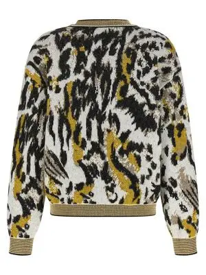 Missoni Animalier Jacquard Alpaca Blend Sweater - Multicolor