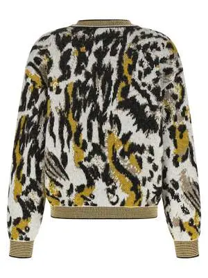 Missoni Animalier Jacquard Alpaca Blend Sweater - Multicolor