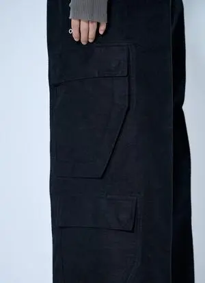 Rick Owens Wide-leg Cargobelas Trousers - Black