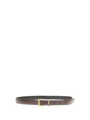 Saint Laurent Cassandre Slim Belt