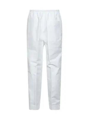 Bottega Veneta Cotton Poplin Drawstring Trousers - Multicolor