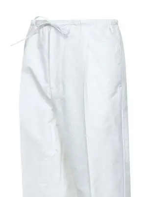 Bottega Veneta Cotton Poplin Drawstring Trousers
